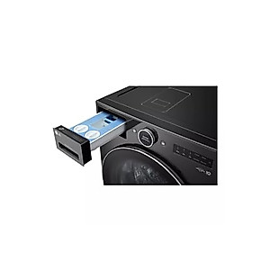 LG WM6998HBA Ventless Washer/Dryer Combo LG WashCombo All-in-One 5.0 cu. ft. Mega Capacity with Inverter HeatPump Technology and Direct Drive Motor