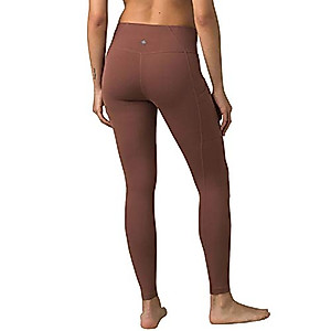 prAna Women's Standard Electa Legging, Flannel, Medium