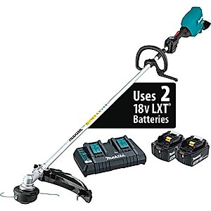 Makita XRU17PT 36V (18V X2) LXT® Brushless String Trimmer Kit (5.0Ah)