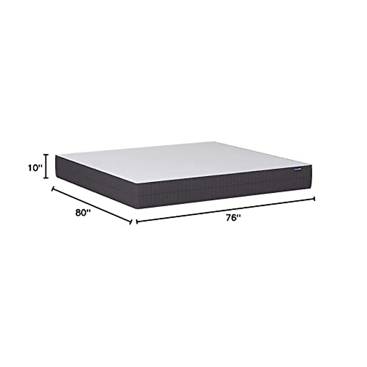 Sweetnight King Size Mattress, 10 Inch Gel Memory Foam Mattresses for Back Pain Relief/Motion Isolation & Cool Sleep, Flippable Comfort from Soft to Medium Firm, Sunkiss