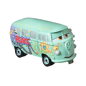 Disney Cars Toys Die-cast Fillmore WithNew Expression Vehicle