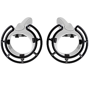 (1 Pair) Orzero Anti-Shock Controller Frame Protective Cover Compatible for Quest 2, Quest, Rift S VR - Black