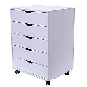 ZSEDP 5 Layers Storage Cabinet for Clothes Durable Wardrobe Closet Drawers for Office Bedroom Home Furniture Storage Organizer