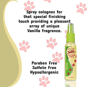 Pet Silk Clean Scent Pet Cologne 11.6oz, Odor Eliminator Animal Deodorant & Body Perfume Spray, Conditions and Deodorizes, Clean & Fresh Scent made for Dogs, Cats, Horses and more!