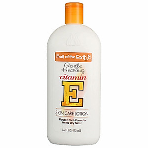 Fruit of the Earth Gentle Healing Vitamin E Skin Care Lotion 20 Oz (Pack of 3)