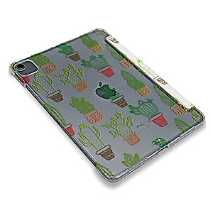 Kawaii Cactus Cute Painted case Compatible with iPad Mini Air Pro 7.9 8.3 9.7 10.2 10.9 11 12.9 inch Pattern Cover New 2022 2021 Trifold Stand 3 4 5 6 7 8 9 Generation 502 (7.9" Mini 4/5)