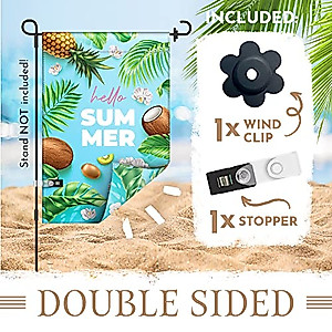 Seasonal Garden Flags Set of 12 Double Sided 12x18, Seasonal Garden Flag, Holiday Flags, Yard Flag, Mini Garden Flags, Outdoor Flags Decorative 12x18, Lawn Flag, Seasonal Garden Flags Pack (Seasons)