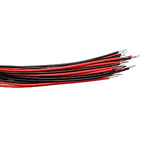 uxcell 20Pcs 5mm Pre Wired LED, 7 Colors Change Slow Flashing DC3-6V Clear Lens, Light Emitting Diodes