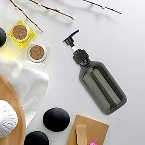 Sdoot Green Pump Bottle 2 Pack, 10oz Shampoo Pump Bottle Plastic Pump Dispenser Bottle Squeeze Containers for Shampoo Lotion Body Wash