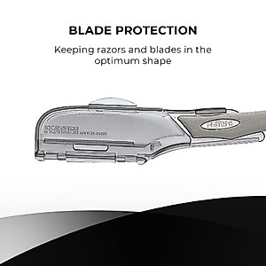 Feather Artist Club DX Straight Razor Case - Razor Blade Holder - Straight Razor Travel Case - Made in Japan