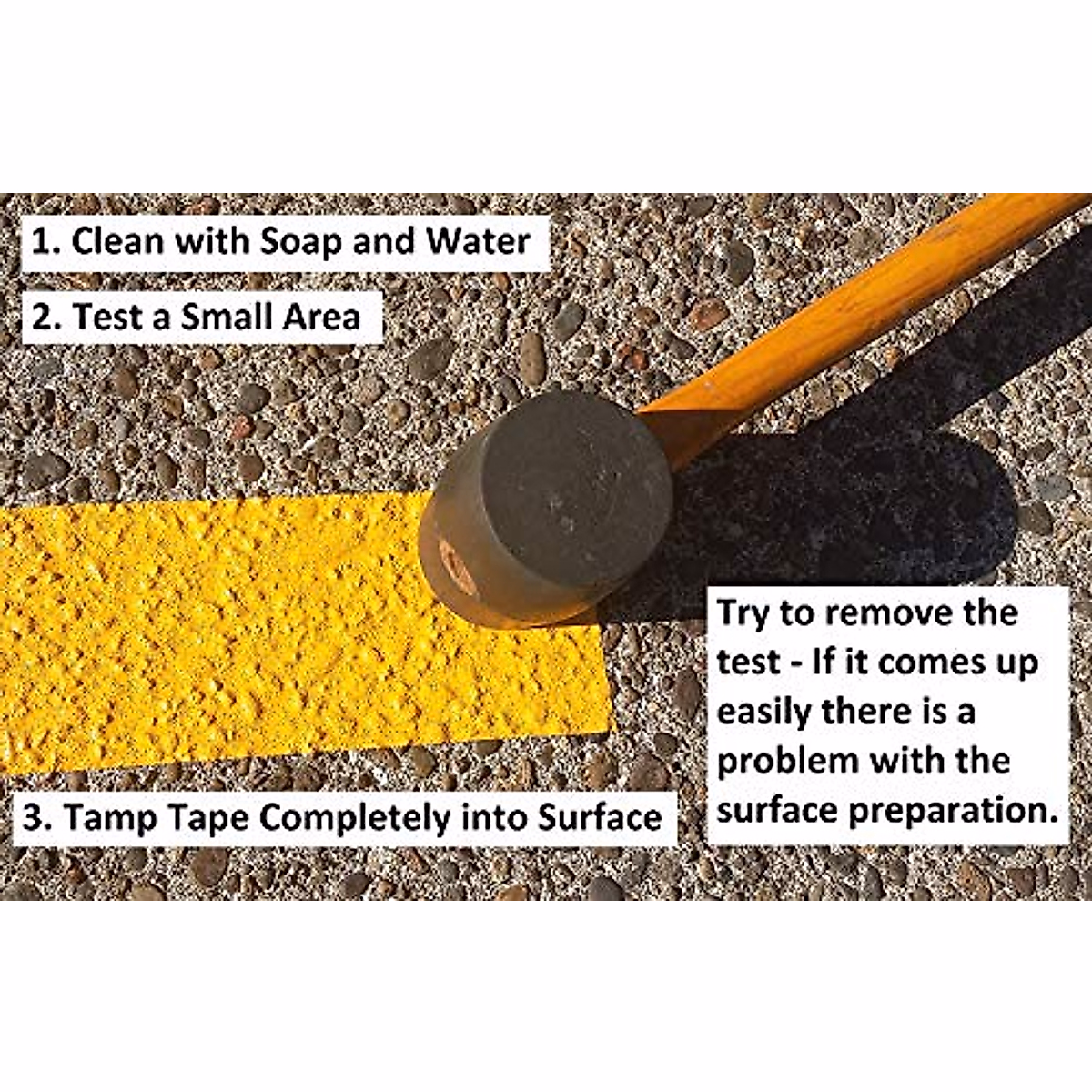 ifloortape White Permanent Reflective Outdoor Basketball/Pickleball Court Marking Tape for Asphalt, Pavement, and Concrete (2 Inches x 150 Feet per Roll)