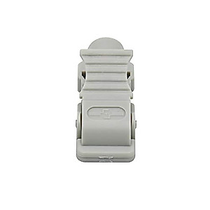 10pcs EKG Clips Multi-Function ECG/EKG 3.0 Needle to Tab Adapters - 989803166031 White