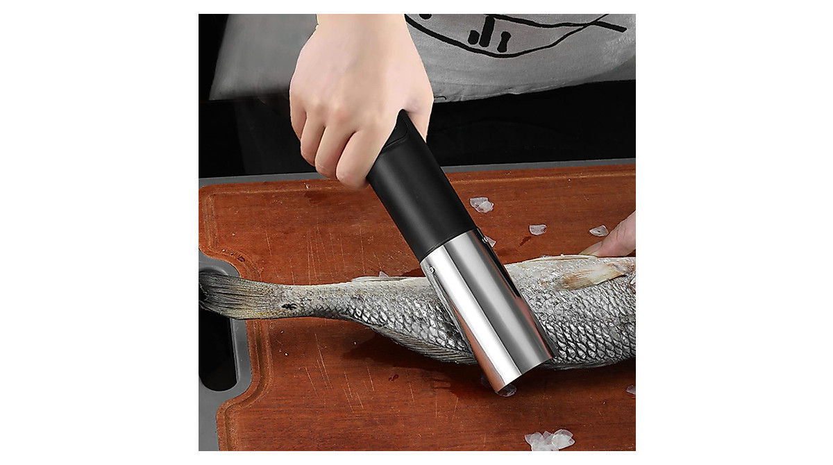 Electric Fish Scaler Cordless Waterproof Fish Scale Remover
