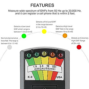 K-II EMF Meter for Ghost Hunting