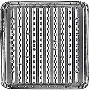 Heavy Duty Aluminum Foil Jumbo Broiler Pans (48 Count) - 16" x 11.7" 5 x 1.25" - Durable Silver Finish Pans, Perfect for Gatherings & Parties