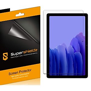 Supershieldz (3 Pack) Designed for Samsung Galaxy Tab A7 (10.4 inch) [SM-T500 SM-T505 SM-T507 Model Only] Screen Protector, High Definition Clear Shield (PET)