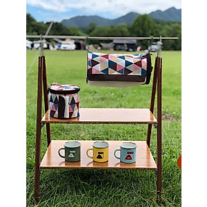 Olve Kitchen Paper Towel Holder Hanging Paper Towel Dispenser Cover for Kitchen, Camping Outdoor (Brown)