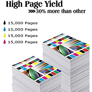 5-Pack(2BK+1C+1M+1Y) Compatible Brother DR221CL Drum Unit Sets Replacement for Brother DR221 DR-221CL DR221CL Drum Sets Unit Fits for HL-3140CW HL-3170CDW HL-3180CDW Printer (Not Including Toner)