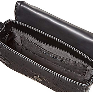 A|X ARMANI EXCHANGE womens Liz - Small Strap Shoulder Bag, Neroblack, One Size US