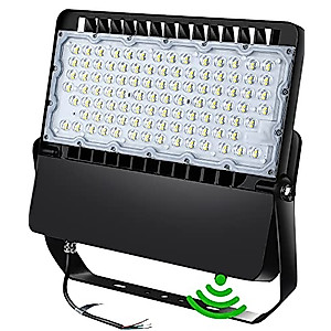 LEDMO Professional Grade LED Stadium Lights - High-Intensity Commercial Area Field Lighting for Outdoor Sports Venues, Energy-Efficient and Long-Lasting, 240W 31200LM Dusk to Dawn Photocell 5000K