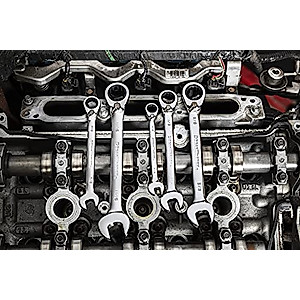 GEARWRENCH 12 Pt. Reversible Ratcheting Combination Wrench, 1/2" - 9528N