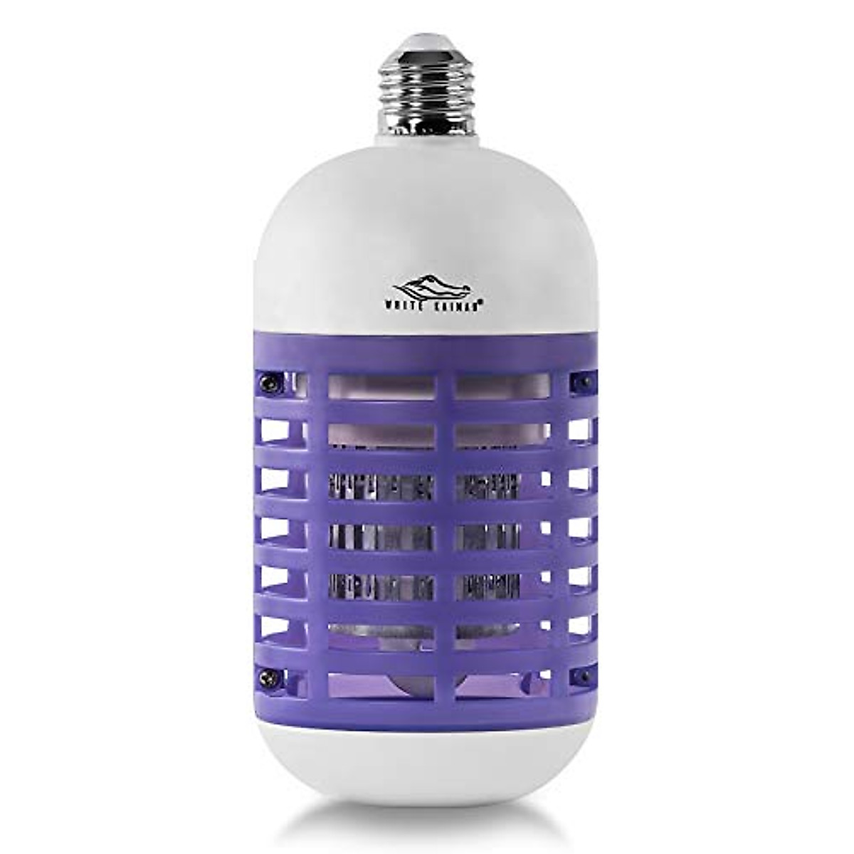 White Kaiman UV-A 5WATT Bug Zapper Electric Bulb for Indoor & Covered Outdoors 500volts (White Zapper)