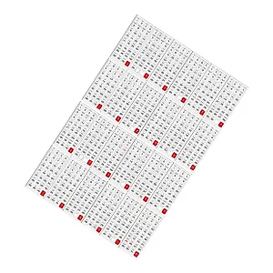 BESTOYARD 24 Sheets Calendar Stickers Adhesive Calendar Sticker Mini Calendar Tabs 2022 Monthly Tabs Daily Adult Stickers Calendar Tabs Sticker Number Paper Dating Small Calendar
