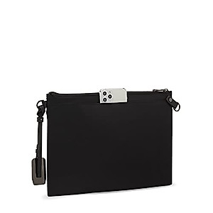 TUMI Voyageur Patna Sling - Crossbody Purse for Holding Essentials - Women's Sling for Everyday - Black & Gunmetal Hardware