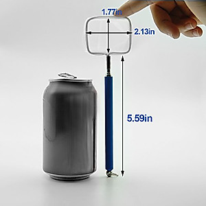 Upettools Fish Shrimp Skimming Net Fine Mesh Extendable Stainless Steel Handle Fishing Net for Aquarium Fish Tank Pond Creek