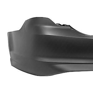 MBI AUTO - Primered, Rear Bumper Cover Replacement for 2010 2011 2012 Ford Fusion 10 11 12, FO1100649