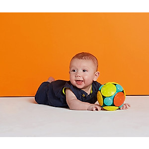 Bright Starts Wobble Bobble Activity Ball Toy, Ages 3 Months+