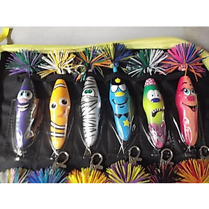 Kooky Pens Variety of 24 Different Variations with Neckstrap and Case