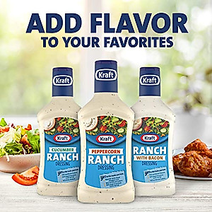 Kraft Peppercorn Ranch Salad Dressing (16 fl oz Bottle)