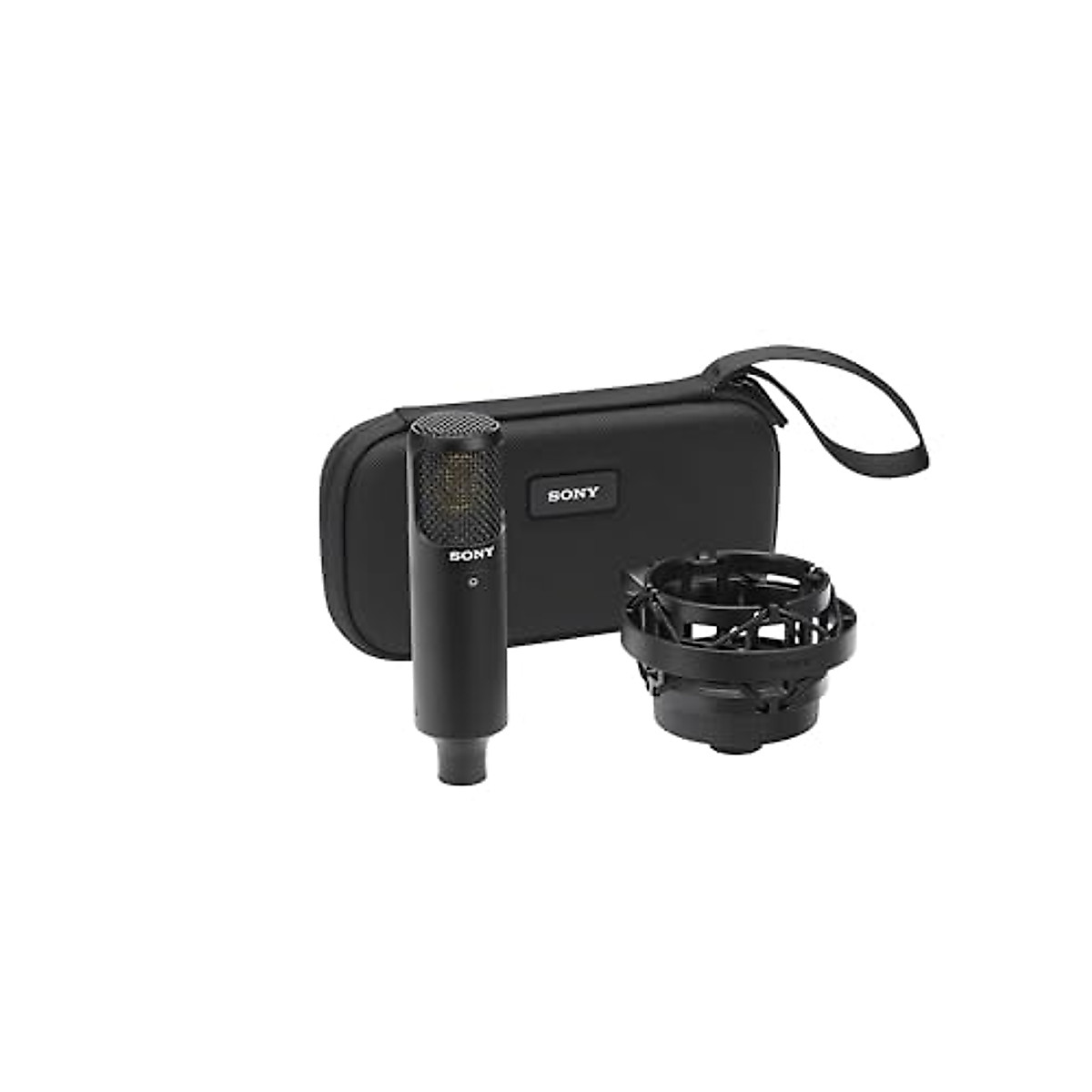 Sony Media C-80 Unidirectional Studio Condenser Microphone with Advanced Capsule Technology, Dual Diaphragm Configuration, and Acoustic Shifting Circuit