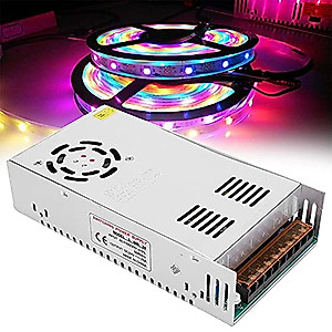 DC24V Output Switch Power Supply Driver Aluminum Alloy Voltage Converter LED Screen Strip Light 3 Dimensional Printer Power Supply Transformer(S‑600‑24（24V/25A/600W）AC110/220V±15%)