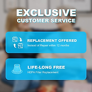 Blestan Handheld Vacuum Cordless Car Vacuum with LED Light, 9000PA Hand Vacuum Portable Computer Vacuums, Hand Held Vacuum Cleaner (BlackBlue)