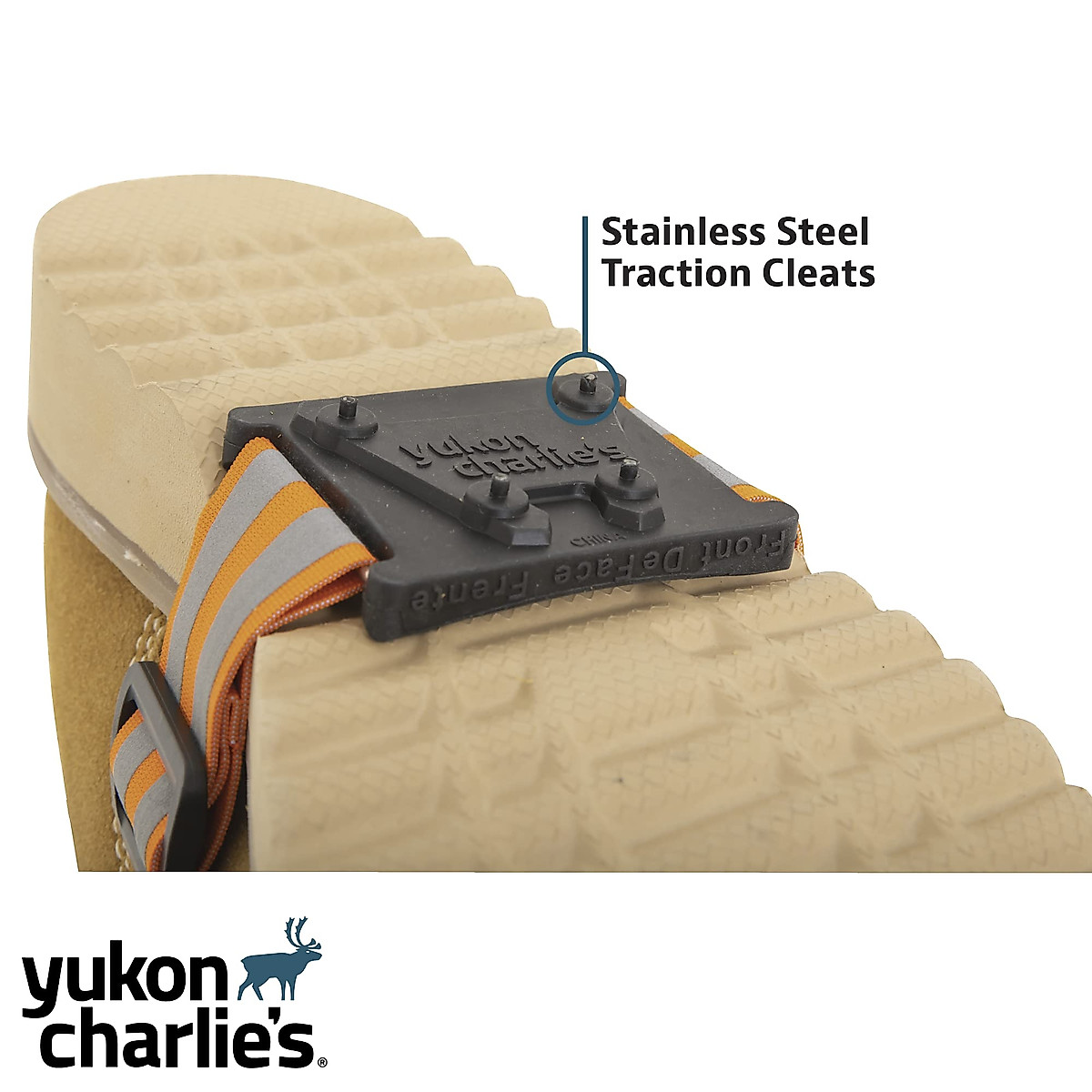 Yukon Charlie's Mid-Sole Traction, Orange