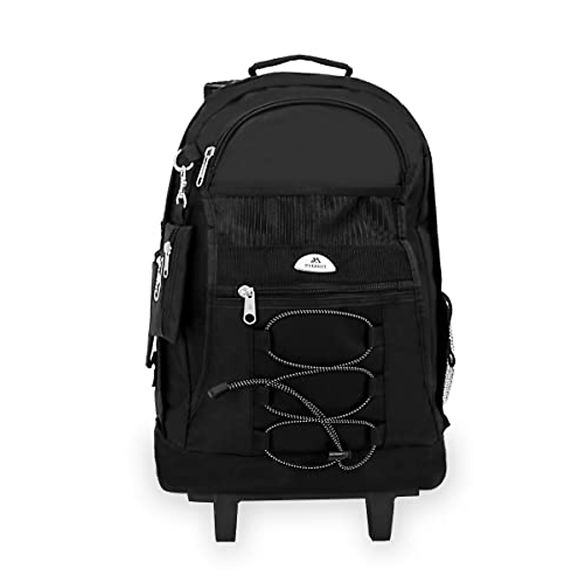 Everest Wheeled Backpack, Black, One Size