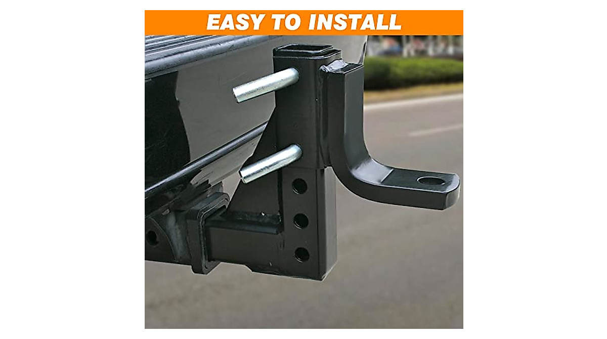 Adjustable Trailer Hitch with 5000 lbs Towing Capacity