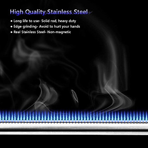 SafBbcue G470-5200-W1 Grill Parts Kit for Charbroil Performance 5 Burner 463347519 463243518 463243519 463275717 463275517 463347518 463373019 463373319 G470-0004-W1 Grill Parts, 304 Stainless Steel