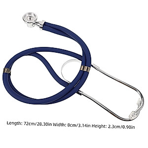 Balacoo Farm Stethoscope Convenient Stethoscope Animals Stethoscope Sturdy Stethoscope Vet Stethoscope Stainless Stethoscope Livestocks Lightweight Stethoscope Sheep Stethoscope