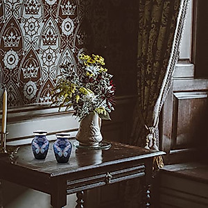 Blue Chrysalis Set of 4 Keepsakes - Cremation Urns for Human Ashes - Adult Urns Funeral urn Human ash Adult for Memorial, Funeral, Burial or Columbarium (Set of 4 Small Urn)