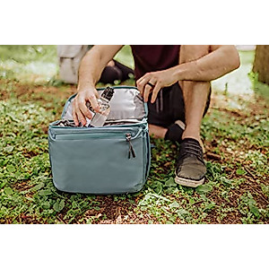 ONIVA Tarana Backpack Cooler made with Recycled Material, Soft Cooler Backpack, Upcycled Cooler Bag, (Aurora Blue)