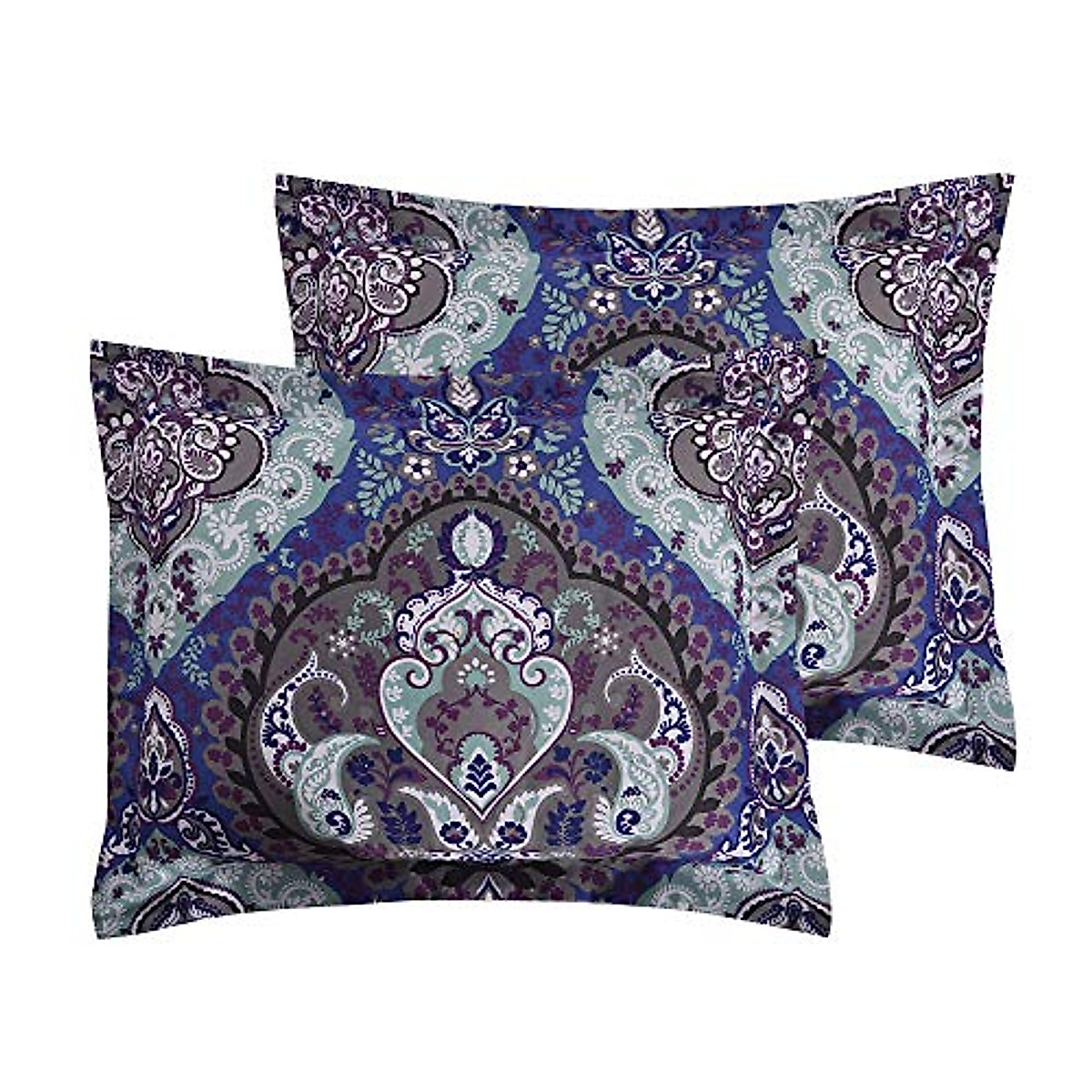 Modern Threads Cathedral 8-Piece Printed Reversible Bed in A Bag Full