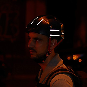 Overade - Waterproof reflective stickers - High visibility 3M - High-performance bonding. Very long-lasting. Can be stuck on all helmets, bikes, motorbikes and scooters (Classic)