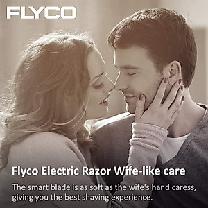 Electric Razor for Men,FLYCO Electric Shavers 2 in 1 Mens Wet & Dry Electric Razors for Shaving Electric Cordless with Pop-up Trimmer,IPX7 Waterproof Wet & Dry Mens Electric Shavers Rechargeable