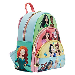 Loungefly Disney Princess Triple Pocket Mini Backpack