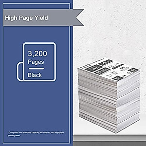 VASERINK TN720 TN-720 Toner Cartridge Compatible Replacement for Brother HL-5440D, DCP-8110DN , MFC-8710DW 8950DW/DWT Printer Ink, TN7201pk