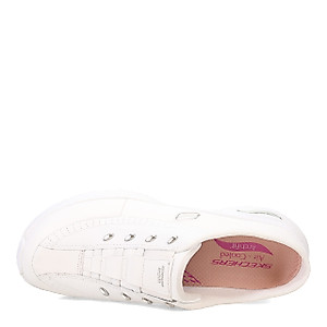 Skechers Arch Fit - Blessful Me White Silver 8 B (M)