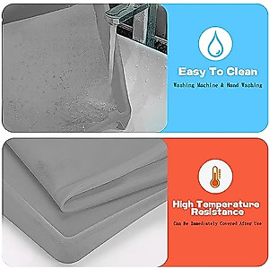 28" Silicone Griddle Mat for Blackstone 28 Inch Griddle,Heavy Duty Griddle Mat 28 inch Fit Blackstone 28 Inch Flat Top Gas Grill Griddle,Keep Grill Clean